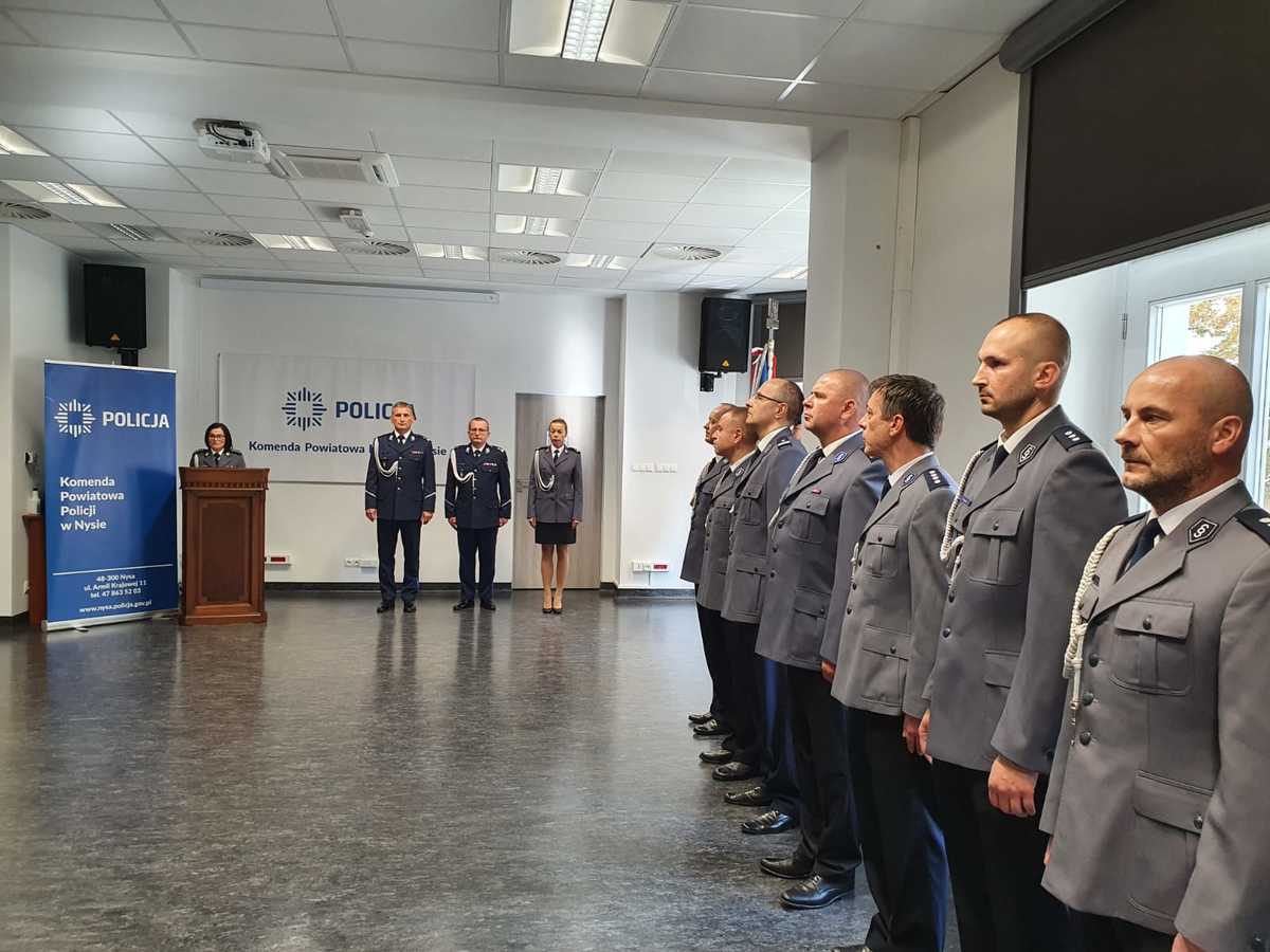 Nowy Komendant Powiatowy Policji w Nysie – O!Polskie Ratownictwo – www.ratownictwo.opole.pl